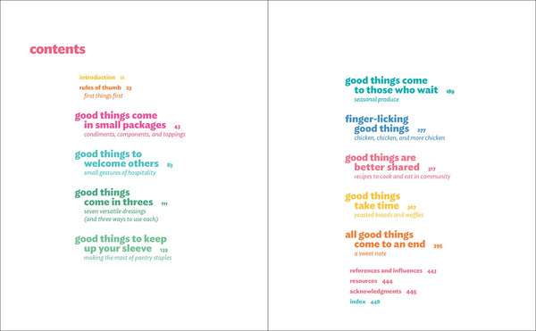 Good Things: Recipes and Rituals to Share with People You Love - SFMOMA ...