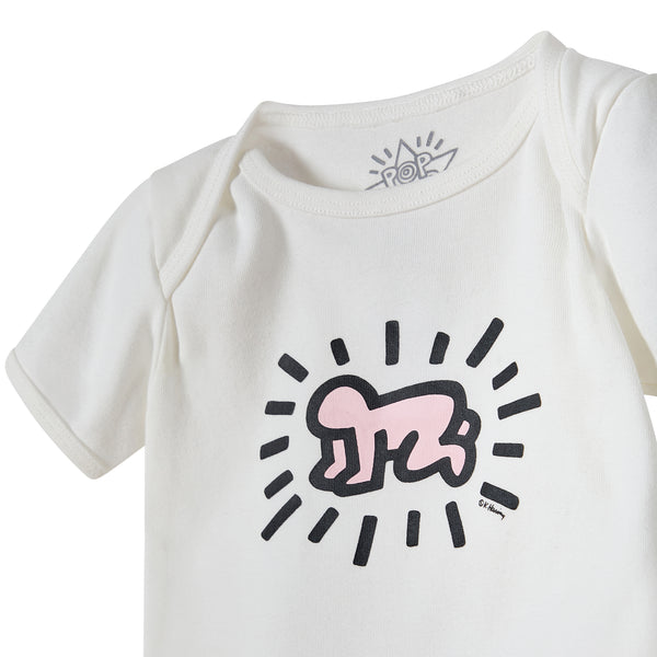 Pink Radiant Baby Onesie 6–12 Months - SFMOMA Museum Store