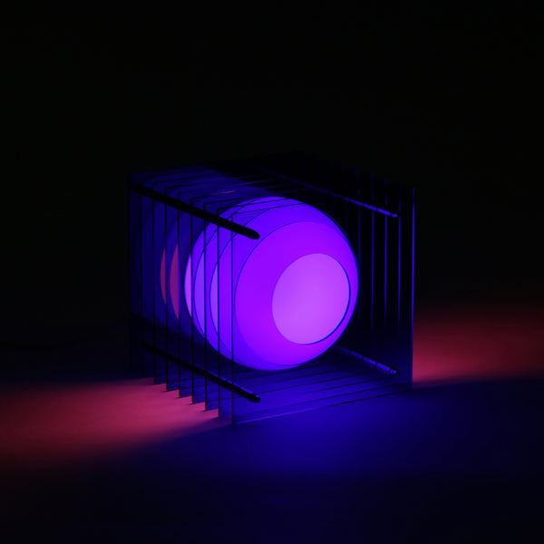Lớp Small Blue Square Lamp - SFMOMA Museum Store