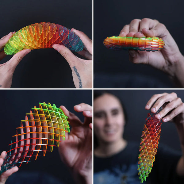 Morf Rainbow Fidget Worm - SFMOMA Museum Store