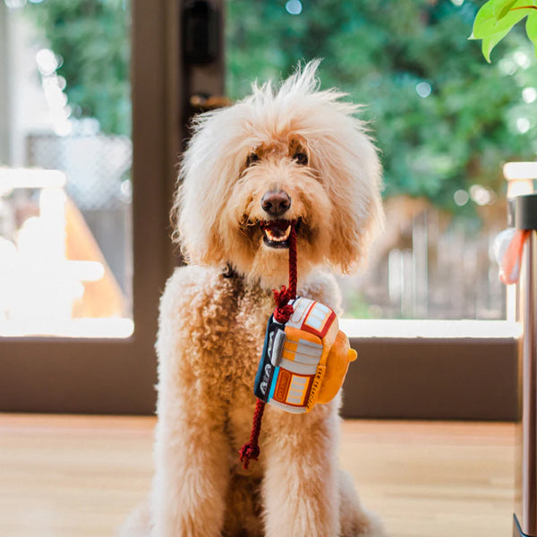 San Pup-cisco Cable Car Dog Toy - SFMOMA Museum Store