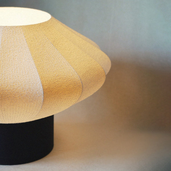 Wove Cloud Short Santal Ash Lamp - SFMOMA Museum Store