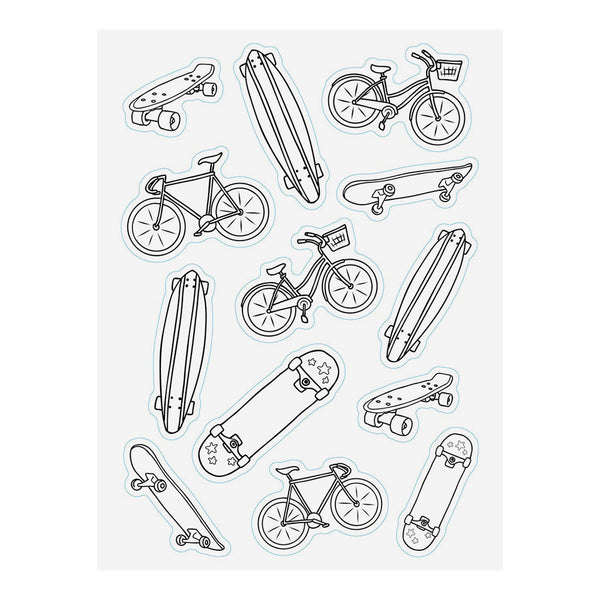 Color Your Own Stickers - SFMOMA Museum Store