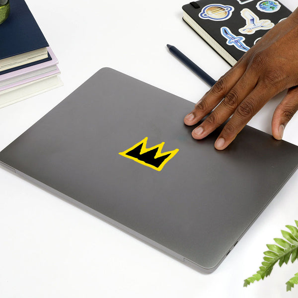 Basquiat Crown Sticker - SFMOMA Museum Store